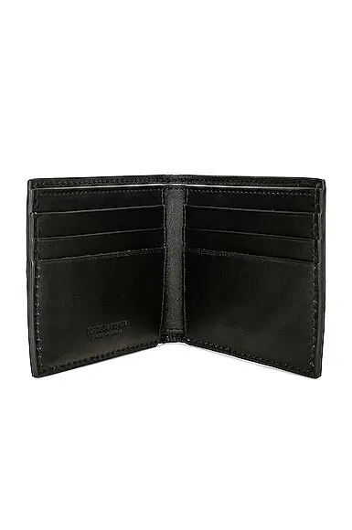 Bottega Veneta Cassette Bi-Fold Wallet Urban Leather Stitch In
